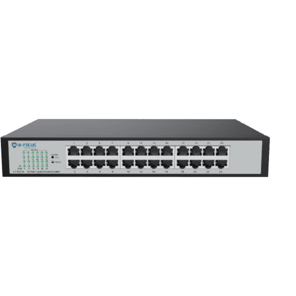 24-PORT GIGABIT ETHERNET SWITCH | HiFocus