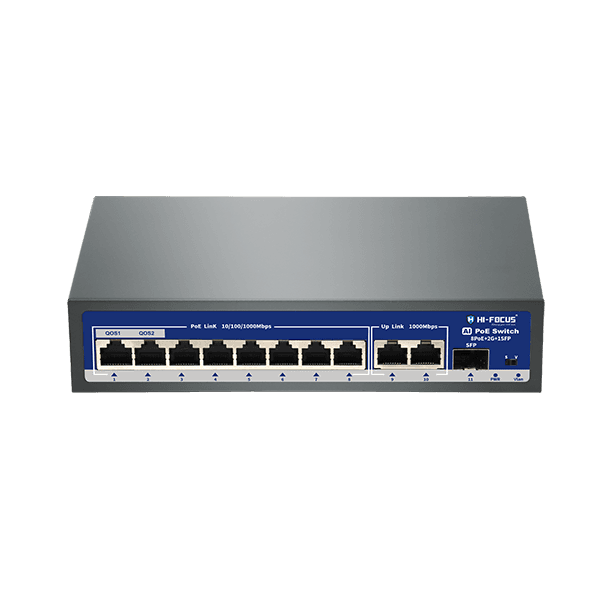 8 PORT AI POE-SWITCH | HiFocus